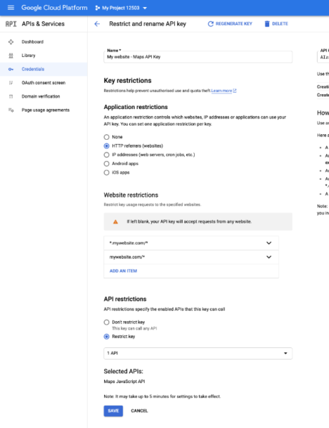 Setting up a Google Maps API Key for Your Website - Arkay Digital